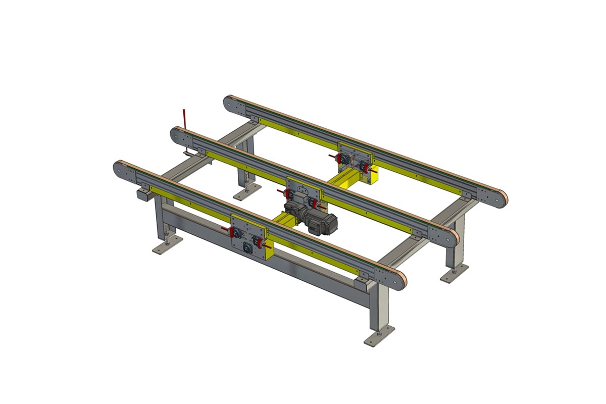 TIMING BELT CONVEYOR 3000x1500 | Minitec