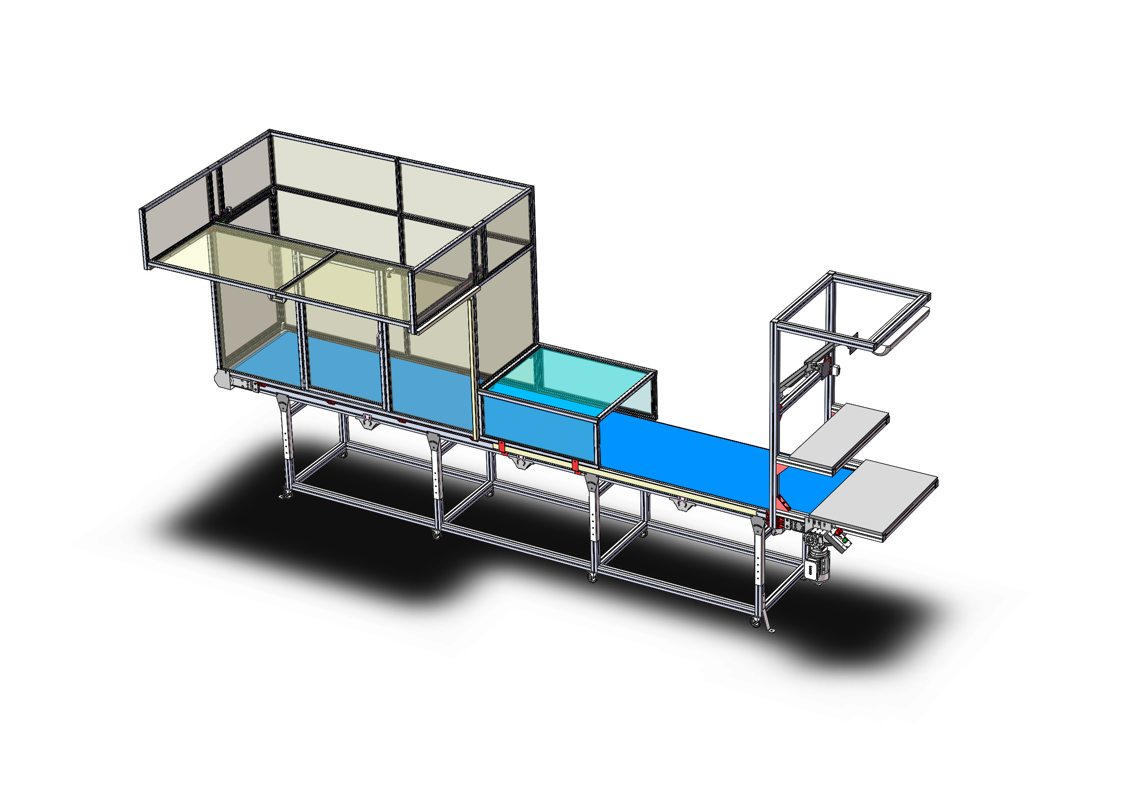 BELT CONVEYOR D95 WITH ACESSORIES | Minitec