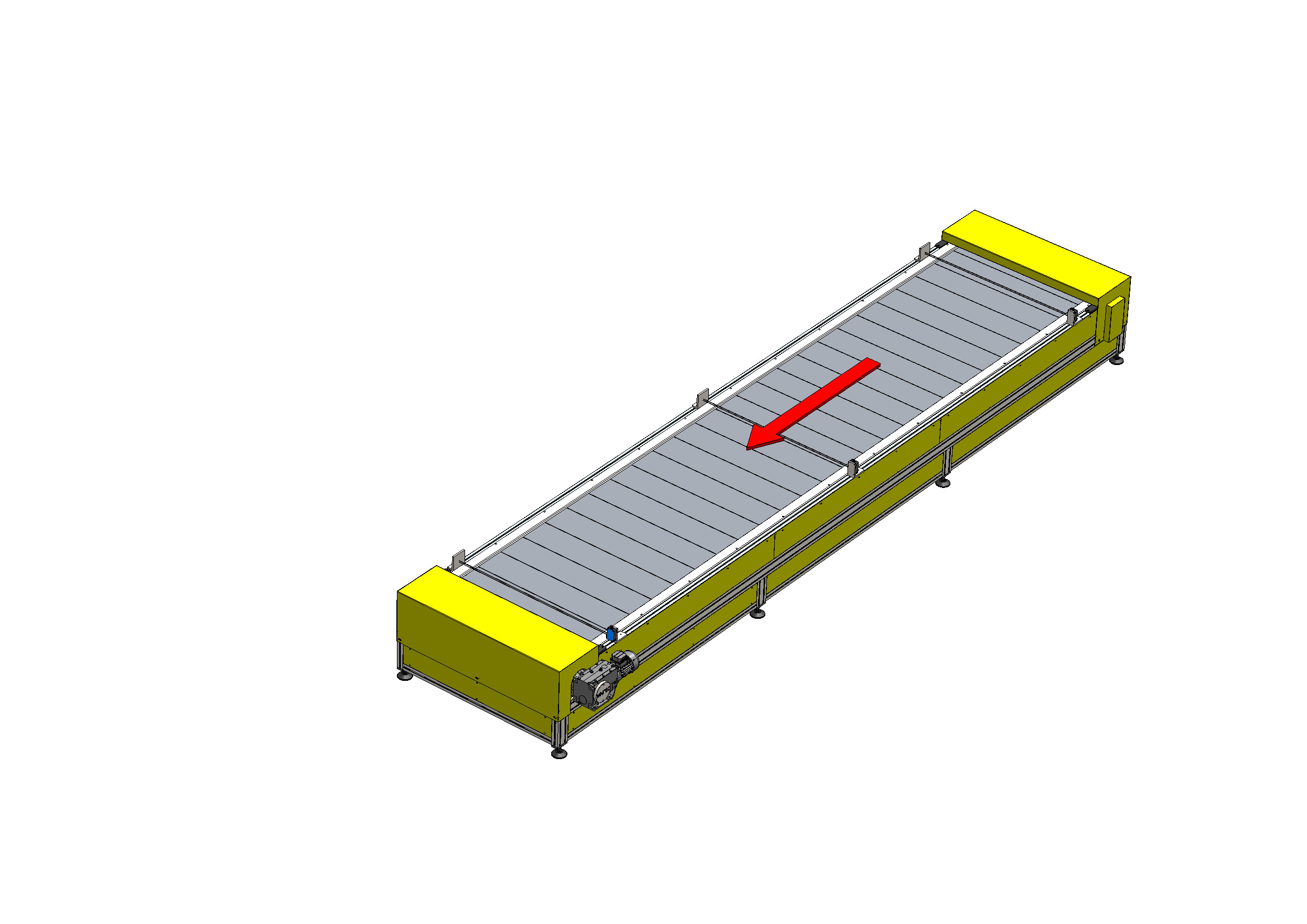 CHAIN CONVEYOR WITH FIXED PALLETS | Minitec